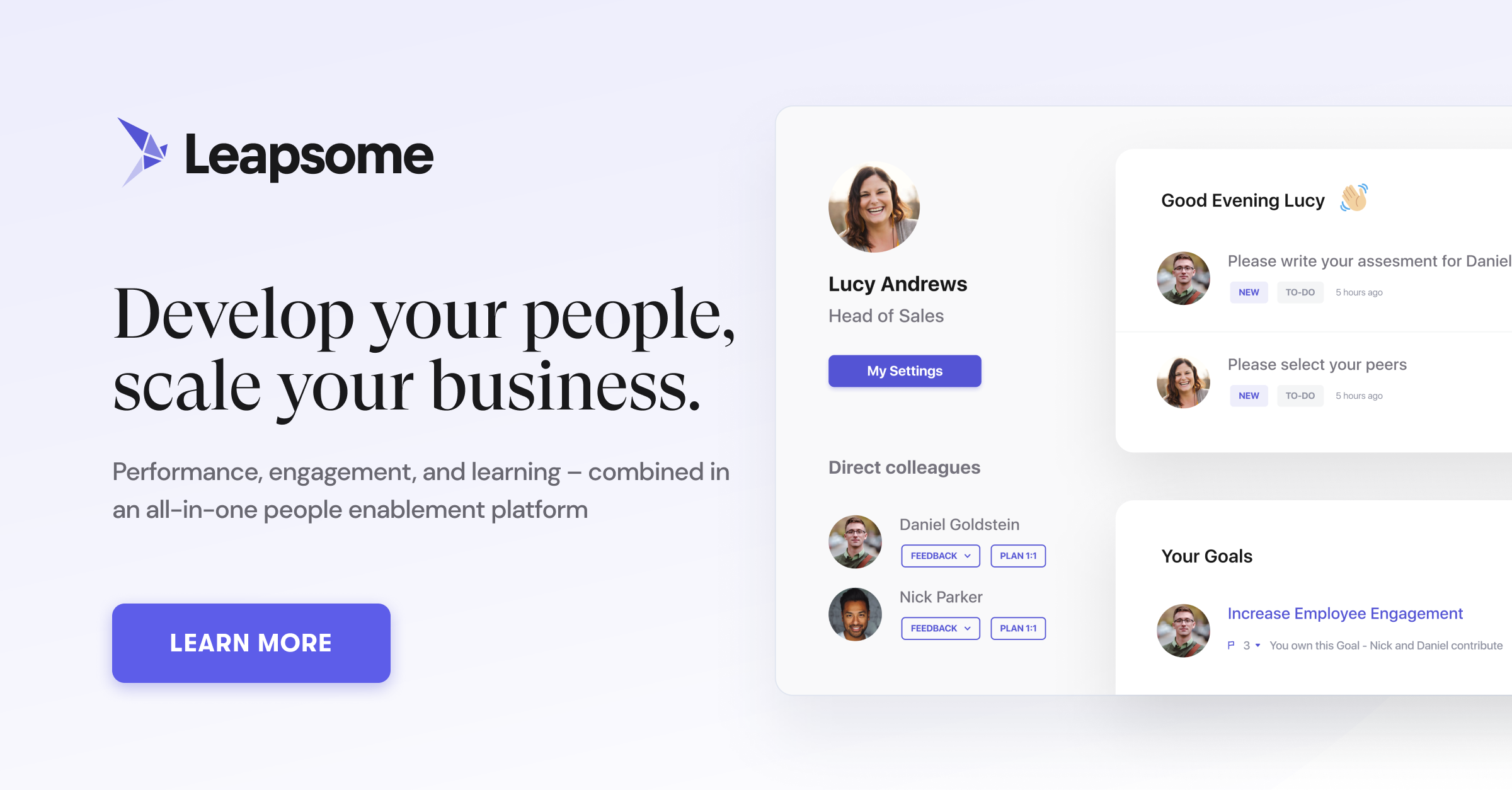 Leapsome: People Enablement Platform
